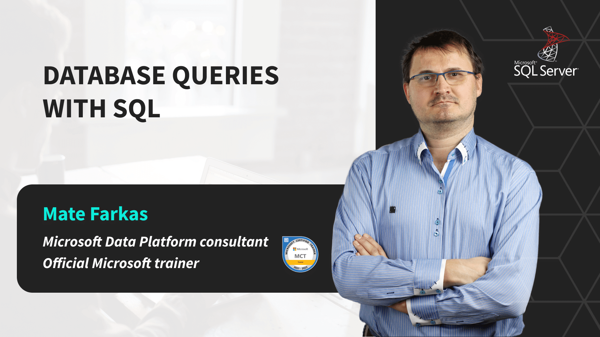 Database Queries with SQL - Learn the Basics of SQL in 4 Weeks